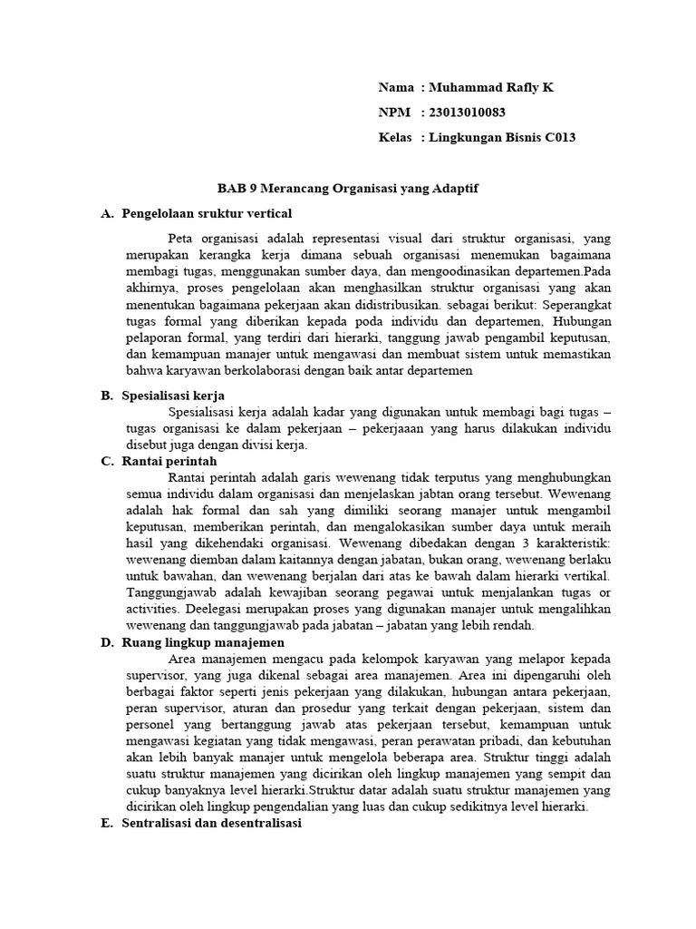 RMK Lingbis | PDF | Karier & Perkembangan