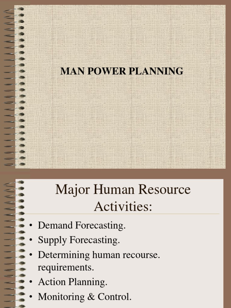 Manpower Planning | Forecasting | Statistics