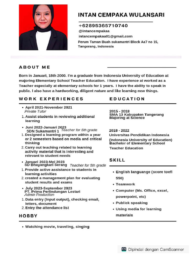 INtan Cempaka Primary | PDF