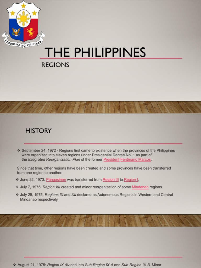 Regions | PDF | Mindanao | Government