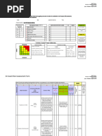 RA 01 Risk Assessment Form | PDF | Risk | Risk Assessment