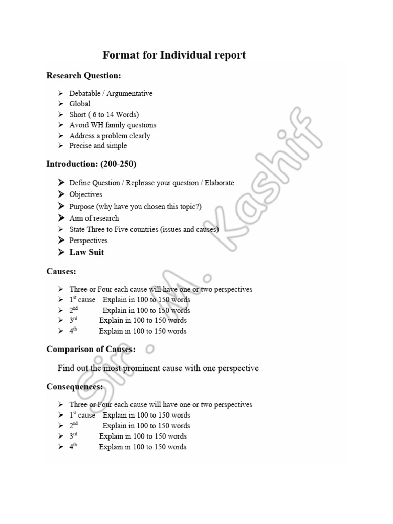 2nd Individual report | PDF | Science | Methodology