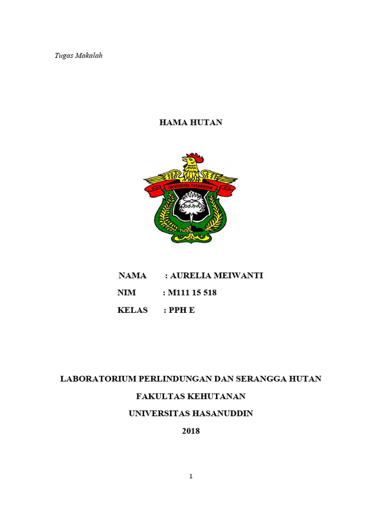 Hama Hutan dan Pengendaliannya | PDF | Griya & Taman | Kesehatan Holistik