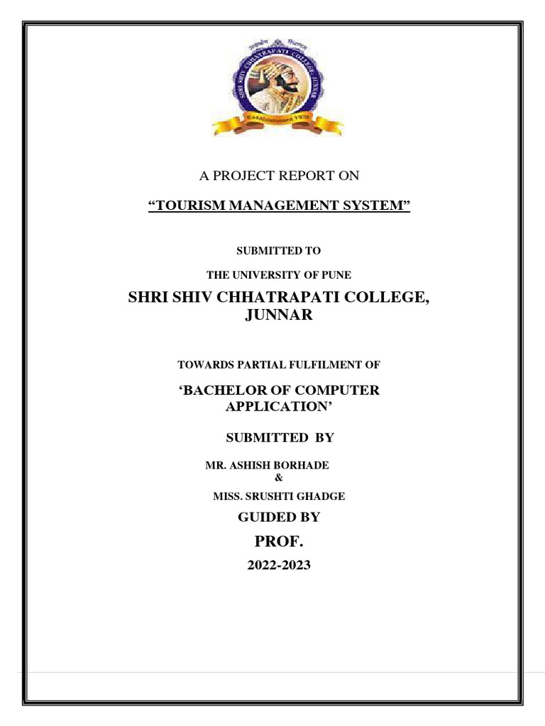 Tourism Management System (S) | PDF | Php | Databases