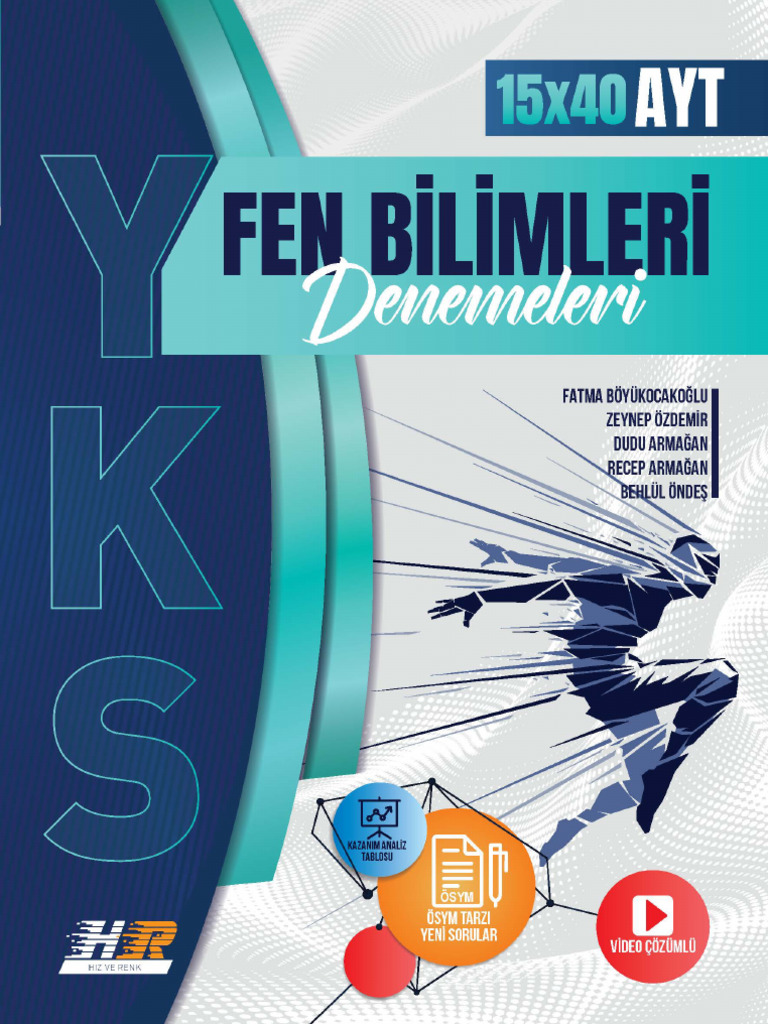 AYT FEN BİLİMLERİ 15x40 DENEME - HIZ VE RENK - Ornek | PDF