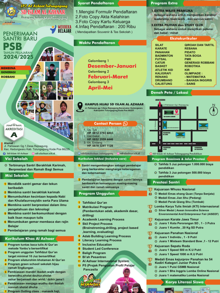 Brosur PSB 2425 Sdi Al Azhaar | PDF