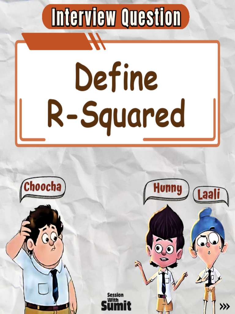 Interview Question R Squared 1682189295 | PDF | Coefficient Of Determination | Errors And Residuals