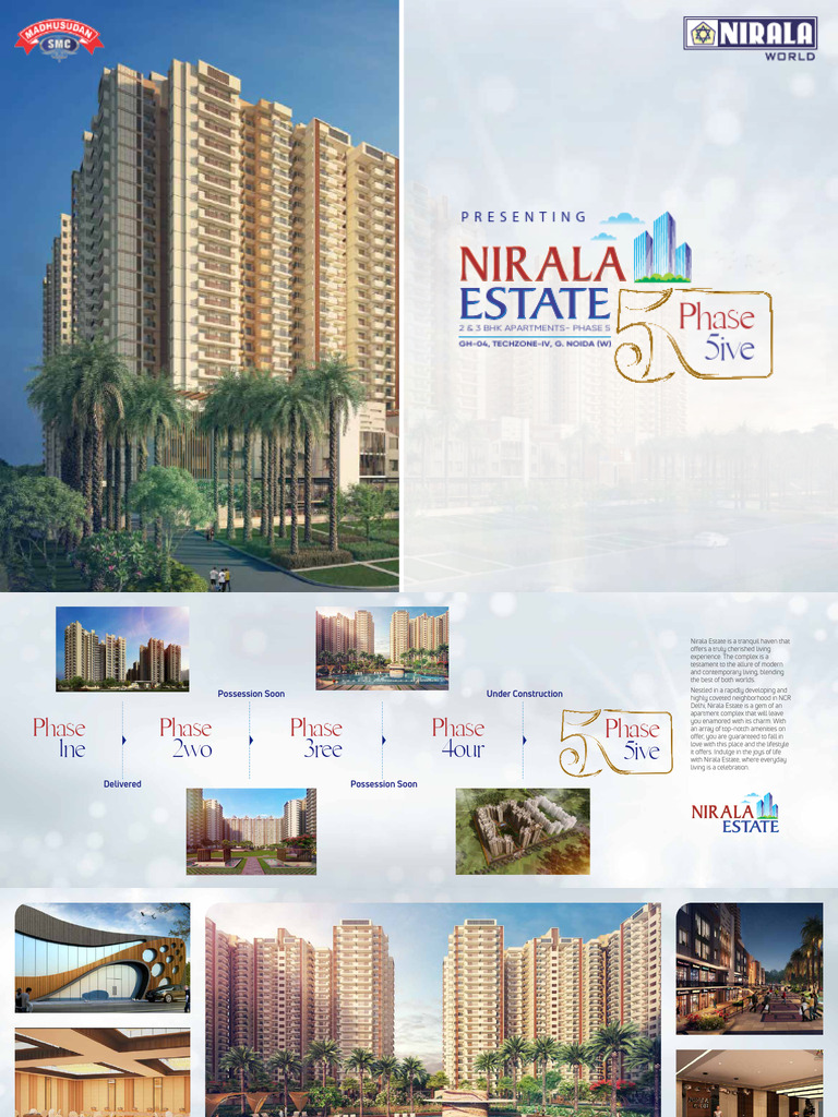 Modern Living in Nirala Estate | PDF | Door | Toilet