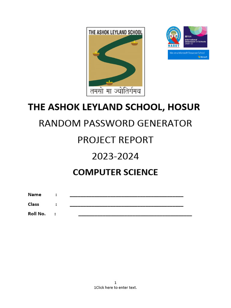 Project Report | PDF | Password | Computer Security Project Report | PDF | Password | Computer Security
