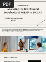 OLAP Cube Types: MOLAP, ROLAP, HOLAP | PDF | Information Science | Data