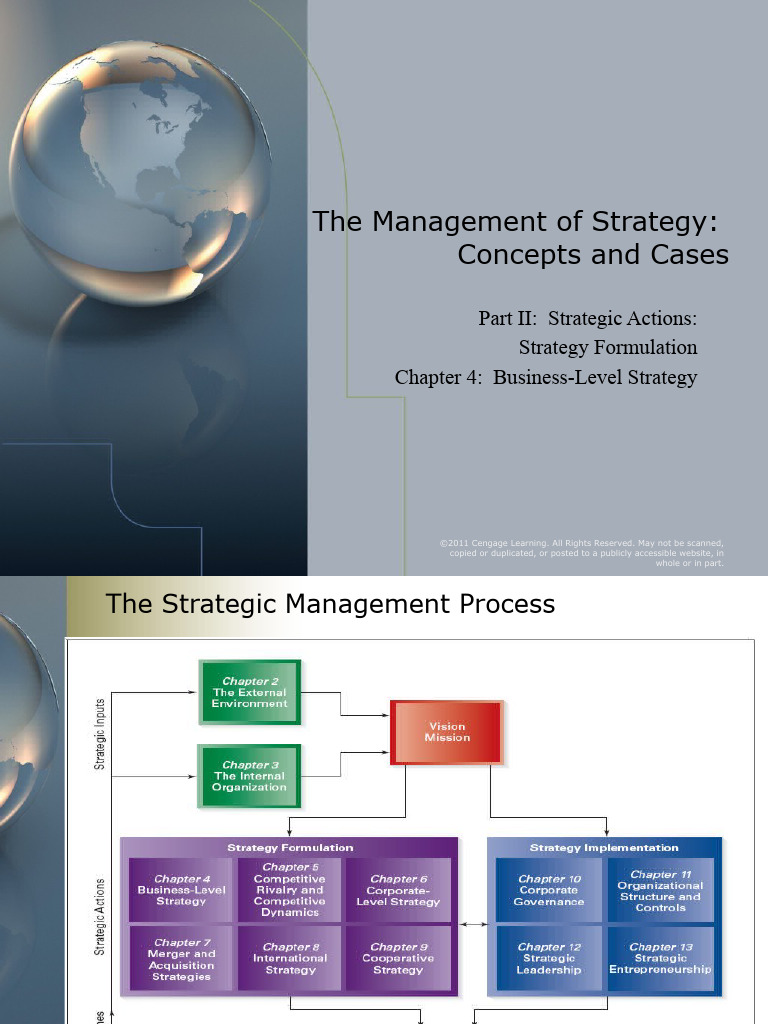CH04 Business Level Strategy | Download Free PDF | Strategic Management ...