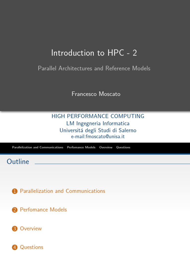 02 Introduction | PDF | Parallel Computing | Supercomputer