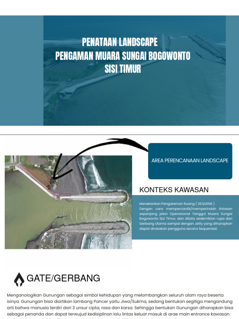 Perencanaan Lanscape Kawasan Tanggul Muara Sungai Bogowonto Sisi Timur ...