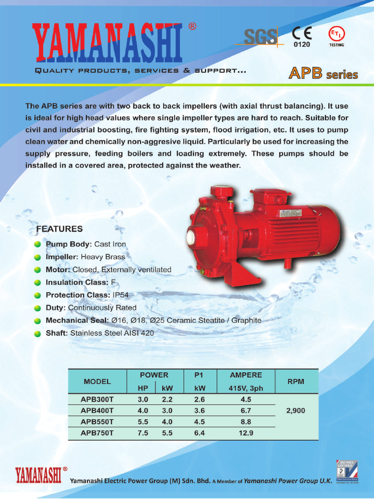 Yamanashi APB Series - Compressed | PDF