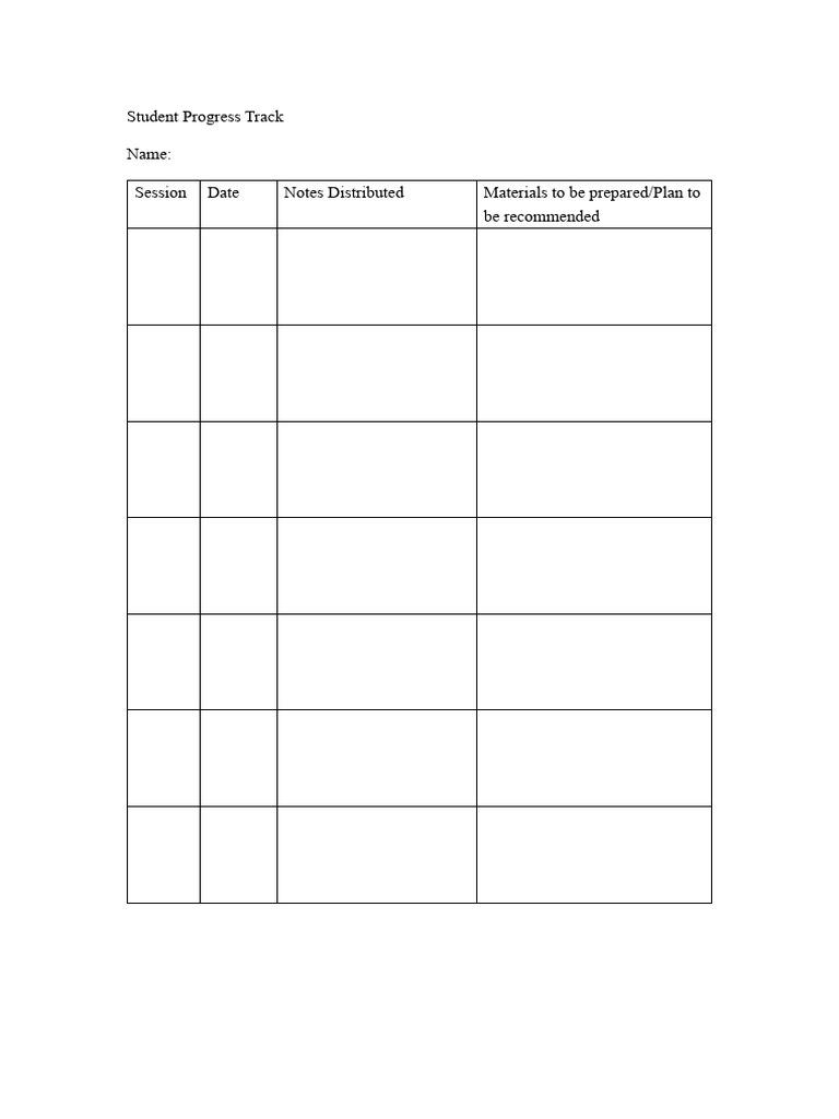 Student Progress Track | PDF | Art | Computers