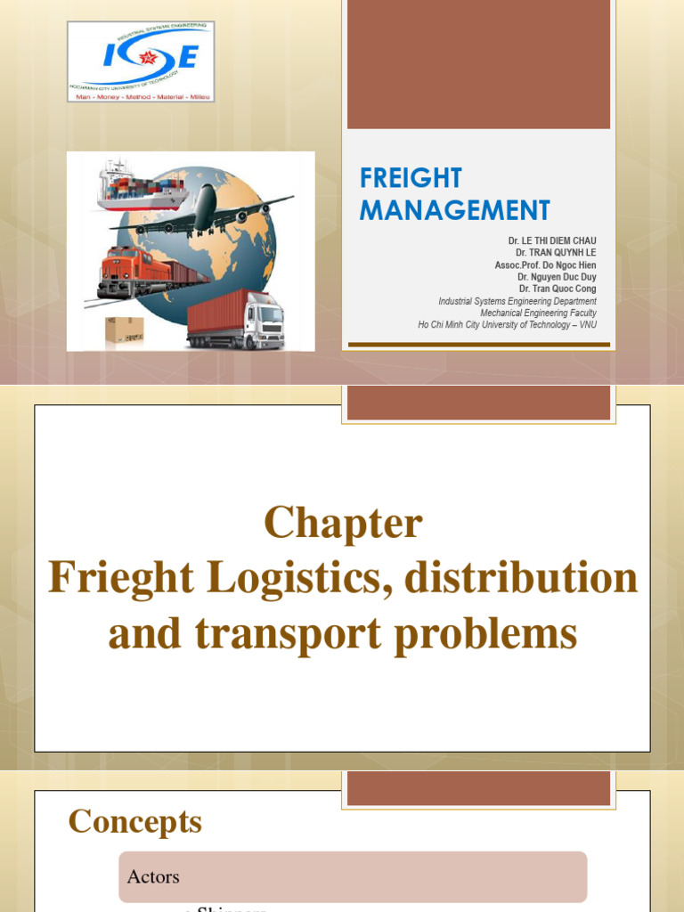 Chapter Freight Transportation Problems - OISP | PDF | Airline Hub ...