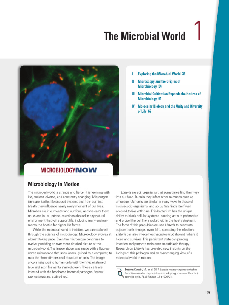 Chapter 1 Unit 1 Brock Biology of Microorganisms, Ebook, Global Edition | Download Free PDF ...