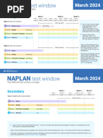 NAT Test Schedule 2024 | PDF