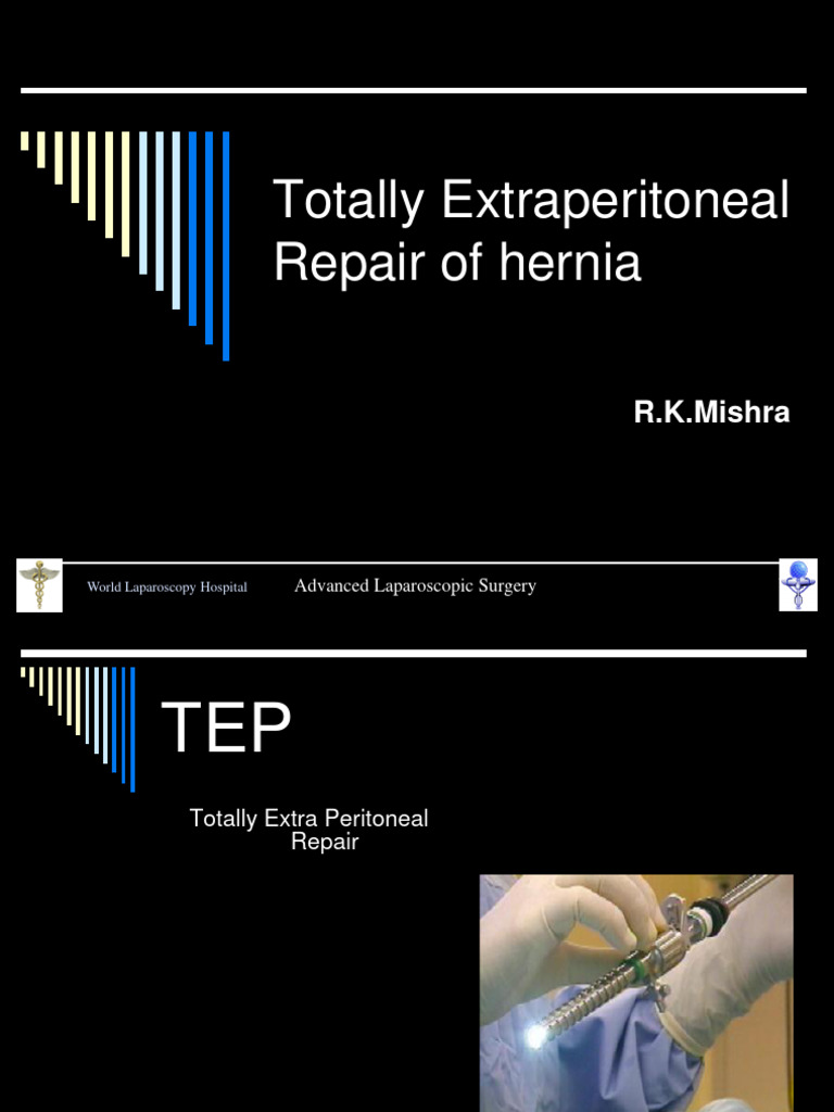 Laparoscopic Totally Extraperitoneal Hernia Surgery | PDF | Surgery | Endoscopy