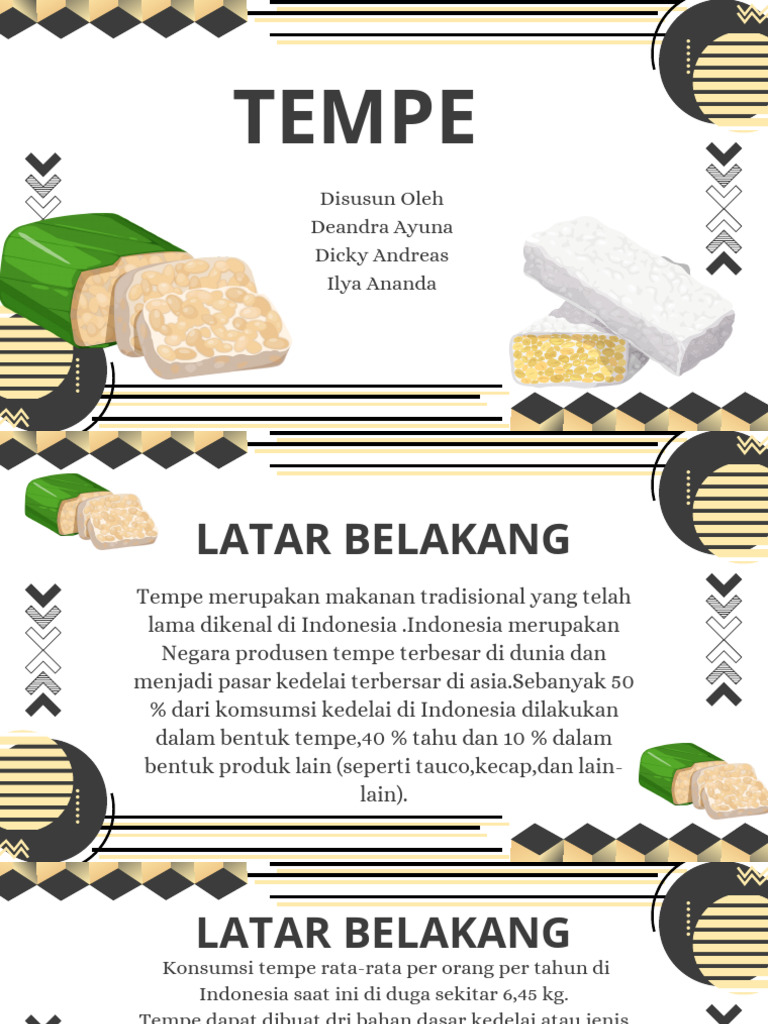 Fermentasi TEMPE | PDF