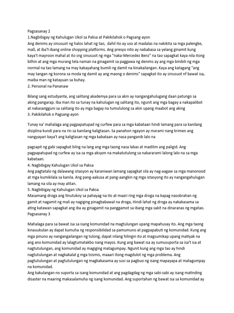 Pagsasanay 2-WPS Office | PDF