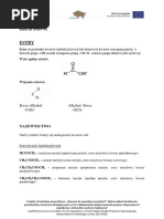 Estry - Budowa I Wlasciwosci | PDF