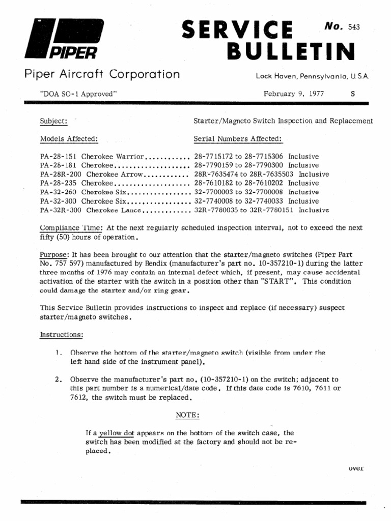 SB 543 | PDF | Aircraft | Aviation