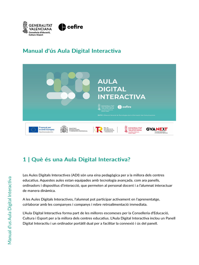 Manual ADI Val | PDF