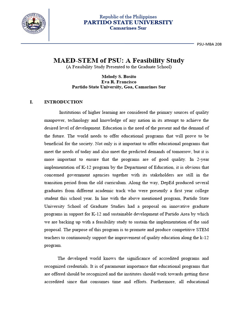 Maed-Stem FS - 2018 | PDF | Science