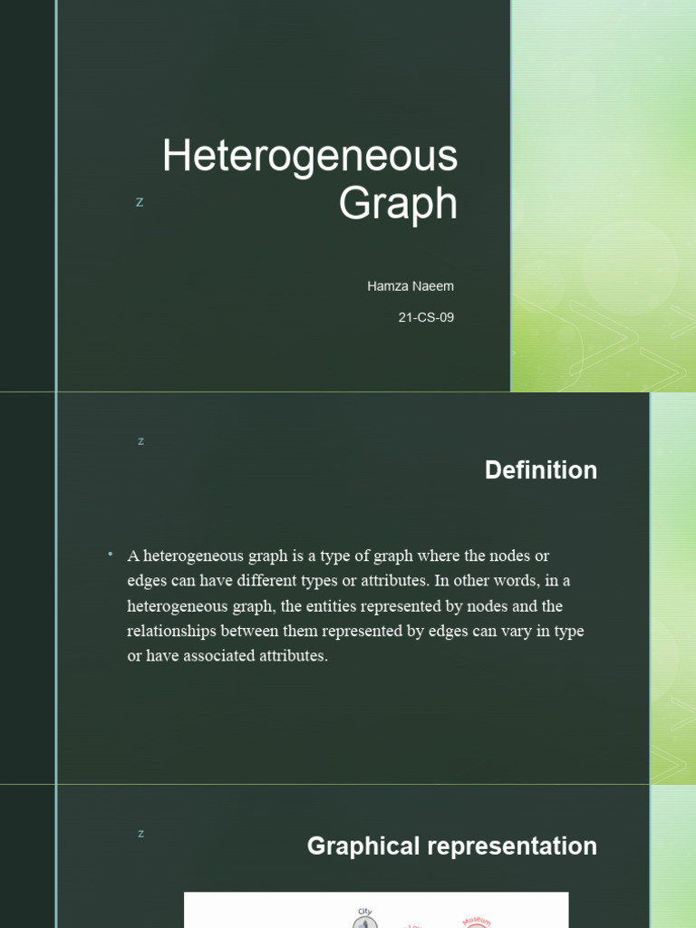 Heterogeneous Graphs | PDF | Vertex (Graph Theory) | Matrix (Mathematics)