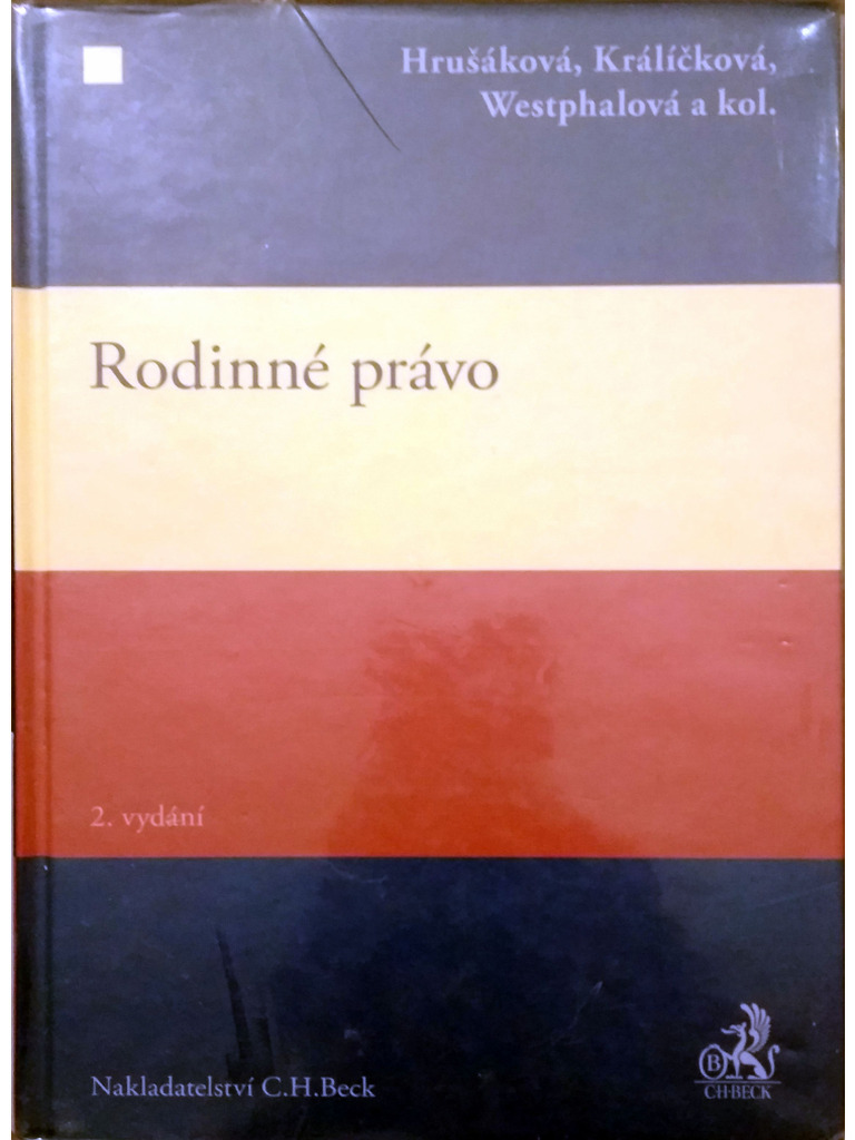 Rodinné Právo, Vyd. 2 - Hrušáková, Králíčková, Westphalová | PDF