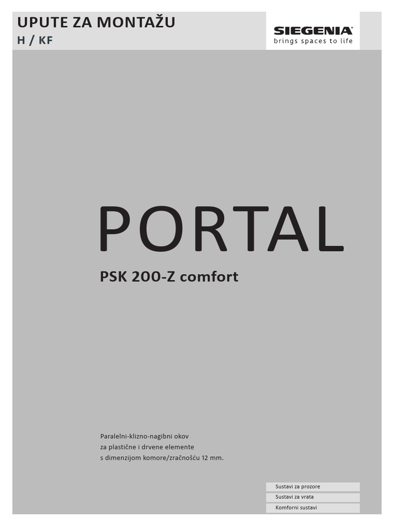 Upute PSK 200-z Comfort | PDF