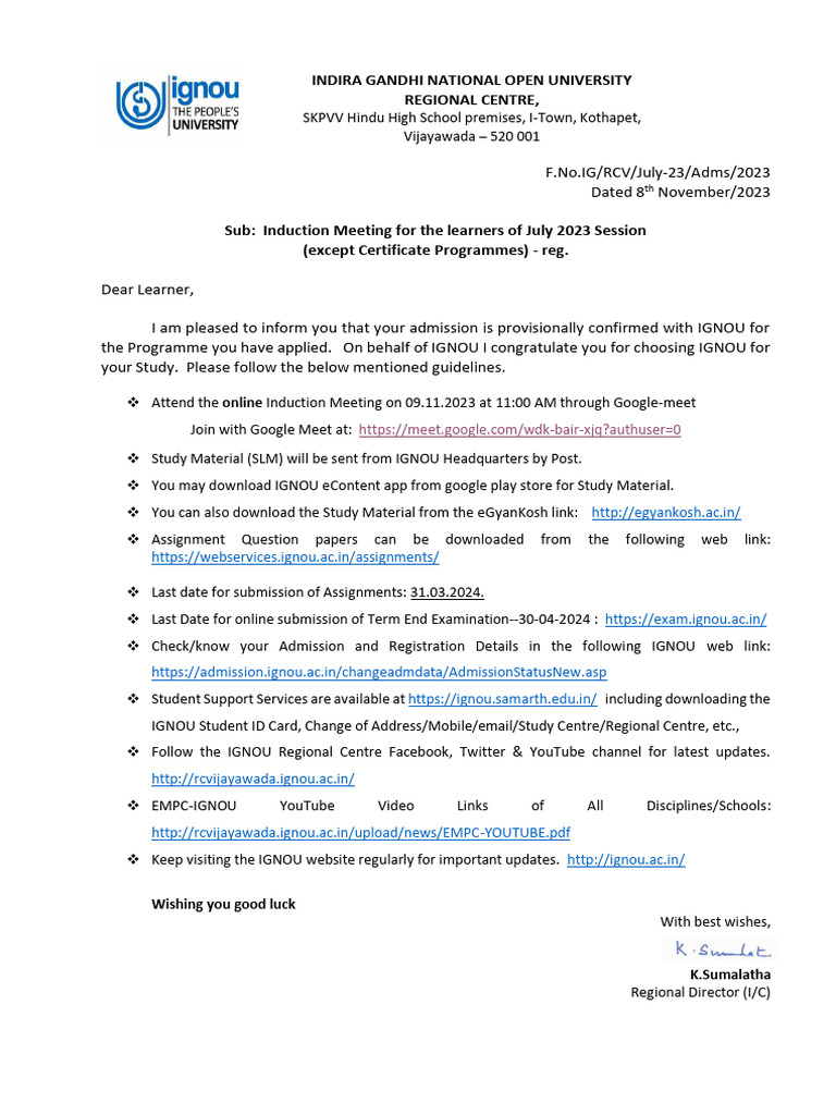 Induction July 2023 Except Certificate Progs 08112023 | PDF ...