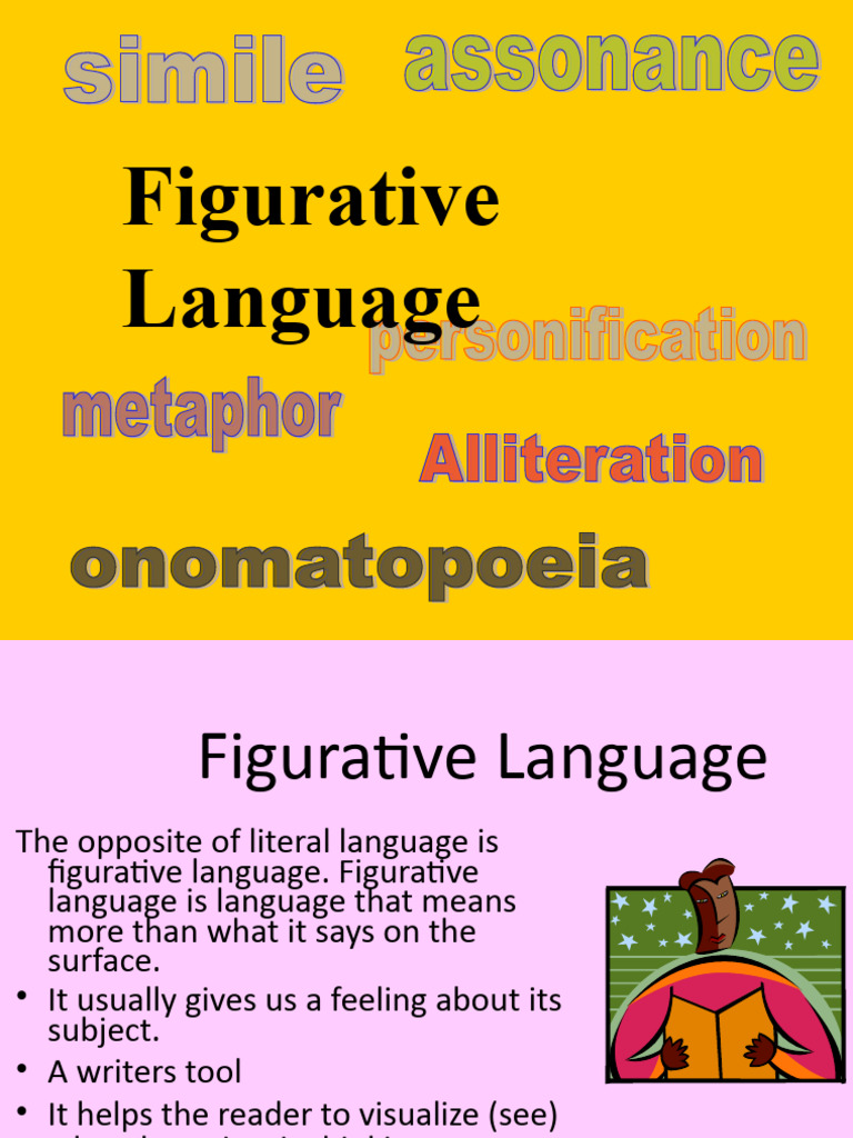 Figurative Language Powerpoint Dec15 | PDF | Taste