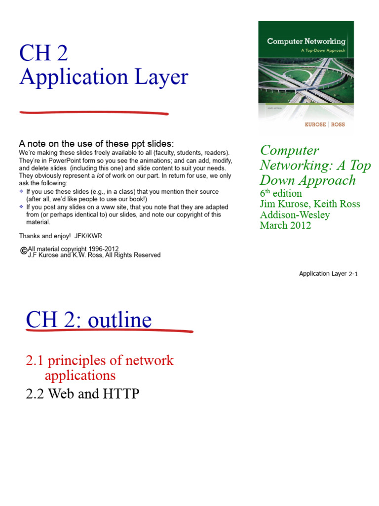 CH2 | PDF | Http Cookie | Networking