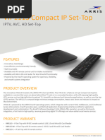 Arris VIP 4302 Data Sheet | PDF | Hdmi | Video