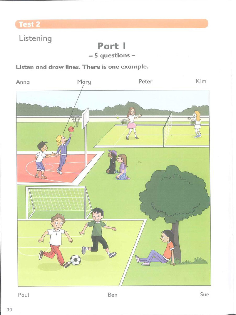 A1 Movers Collins Listening Test2 Pdf