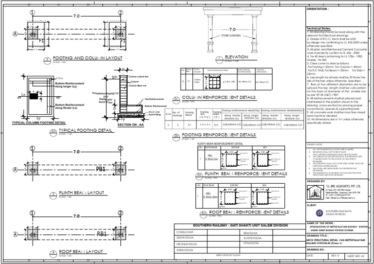 MTP Arch arch 7M (1) | PDF | Column | Building Engineering