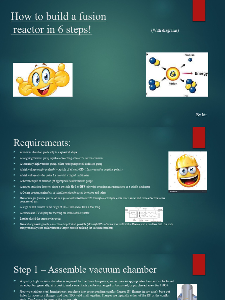 How To Build A Nuclear Reactor | Download Free PDF | Vacuum Tube ...