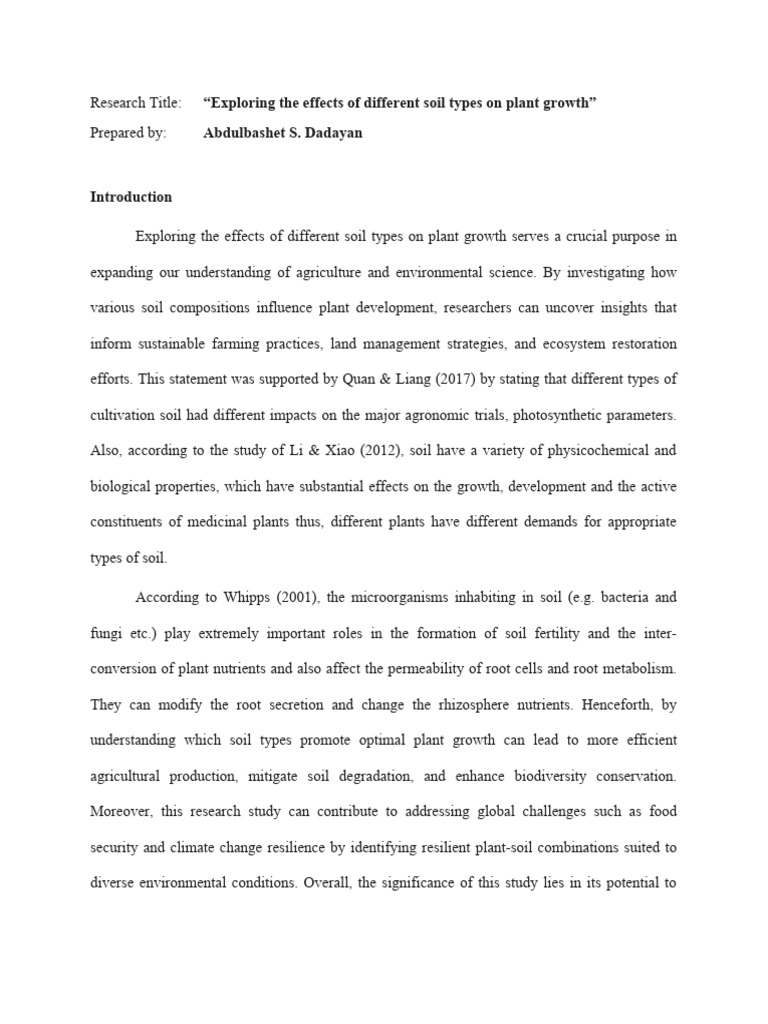 Dadayan Abdulbashet S. Research Contribution | PDF | Soil | Agriculture