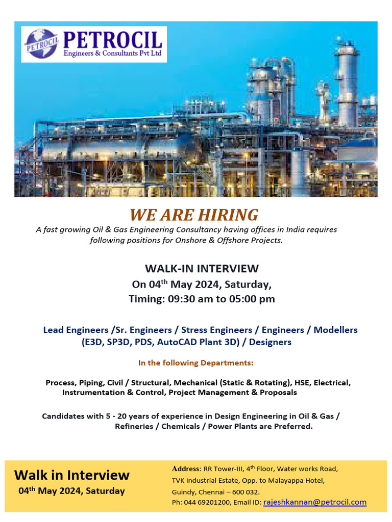 Oil & Gas Engineering Jobs | PDF