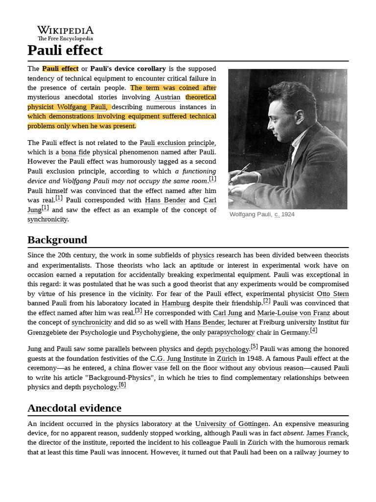 Pauli_effect | PDF