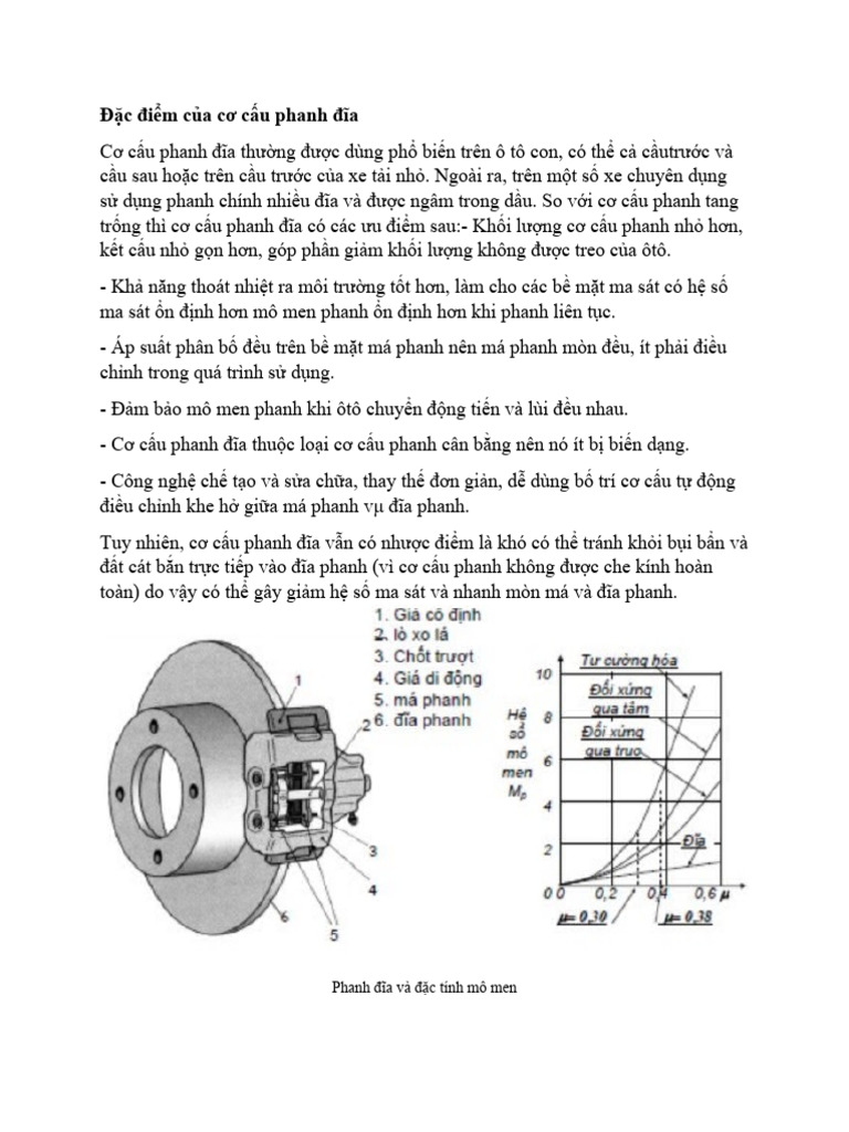 Phanh Đĩa | PDF