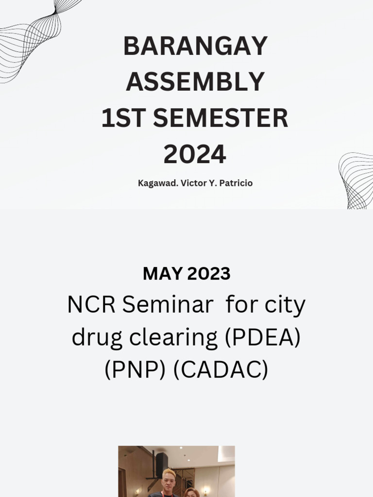 BARANGAY ASSEMBLE (2) | PDF