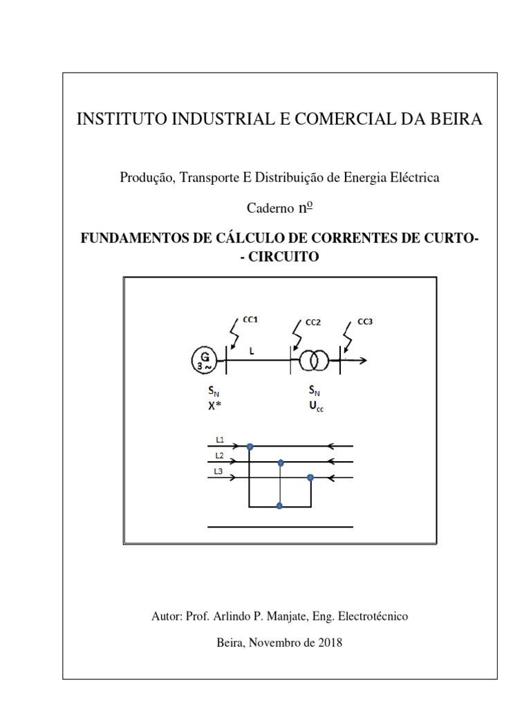 Cálculo de Correntes de Curto-Circuito | PDF | Motor elétrico | Rede ...