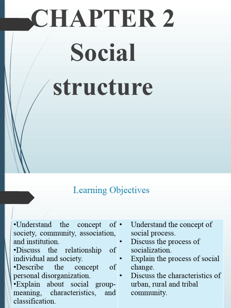 Chapter 2 NS 1 | PDF | Socialization | Society