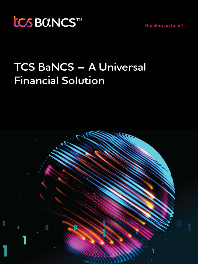 Tcsbancs Overarching Brochure 2023 | PDF | Insurance | Cloud Computing
