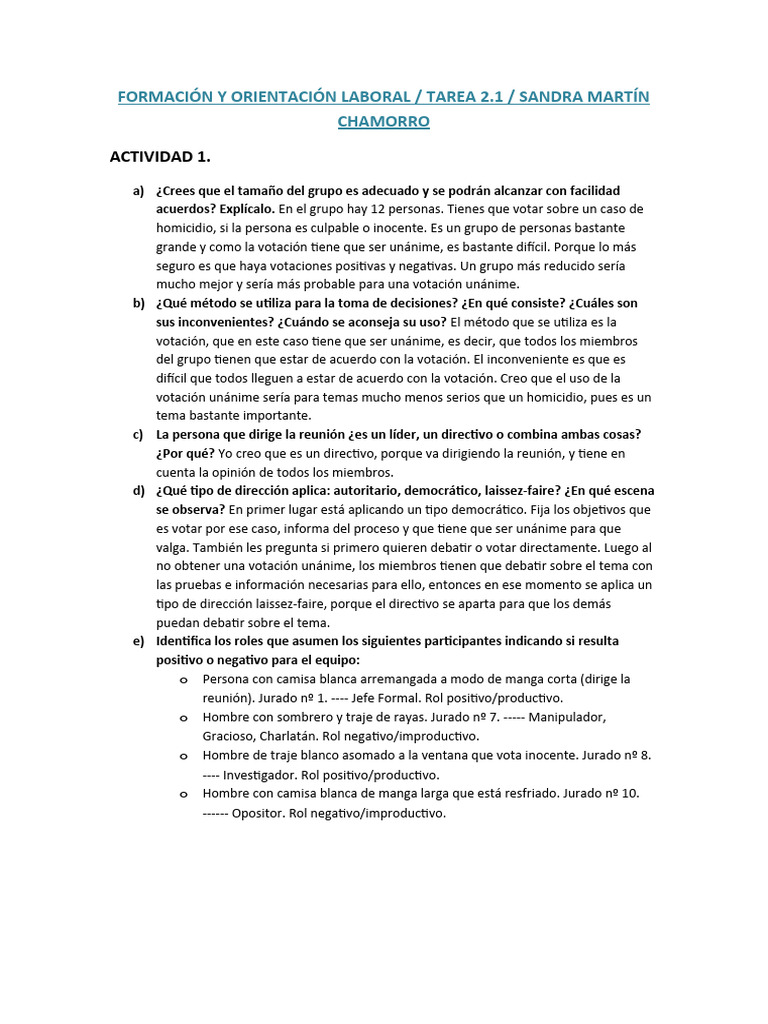 FOL02 Tarea2.1 | PDF | Votación