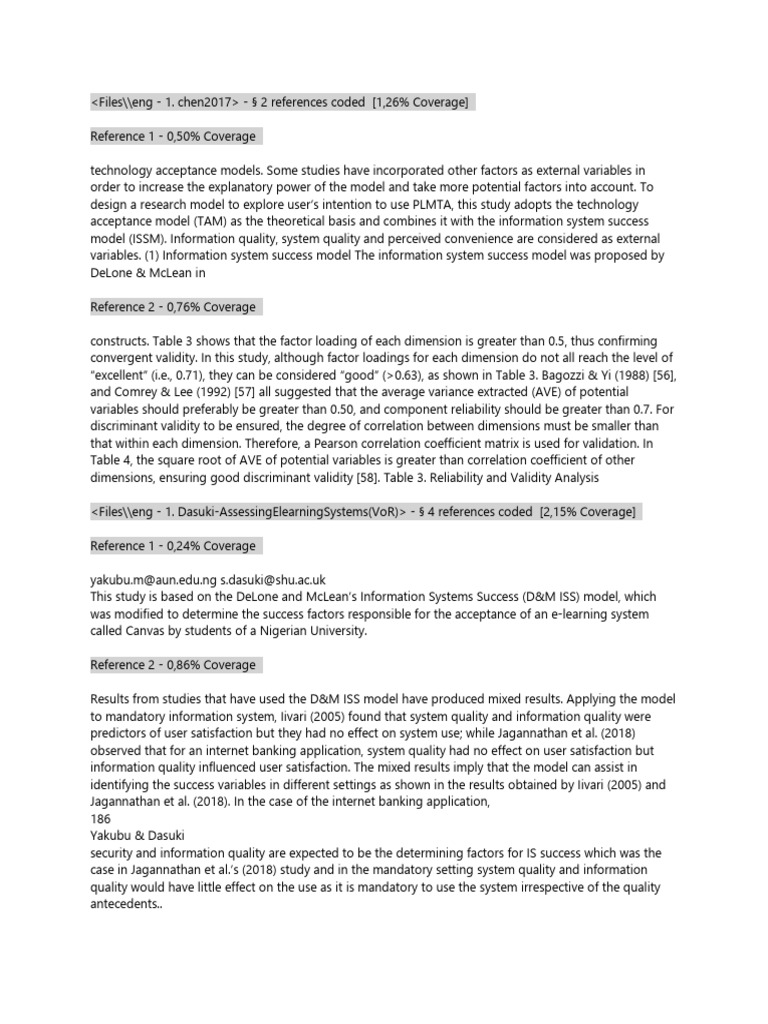 Coding Query - Results Preview Factor | PDF | Educational Technology ...