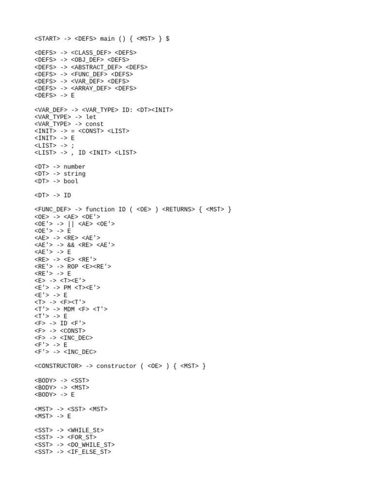 CFG | PDF | Computer Programming | Programming Paradigms